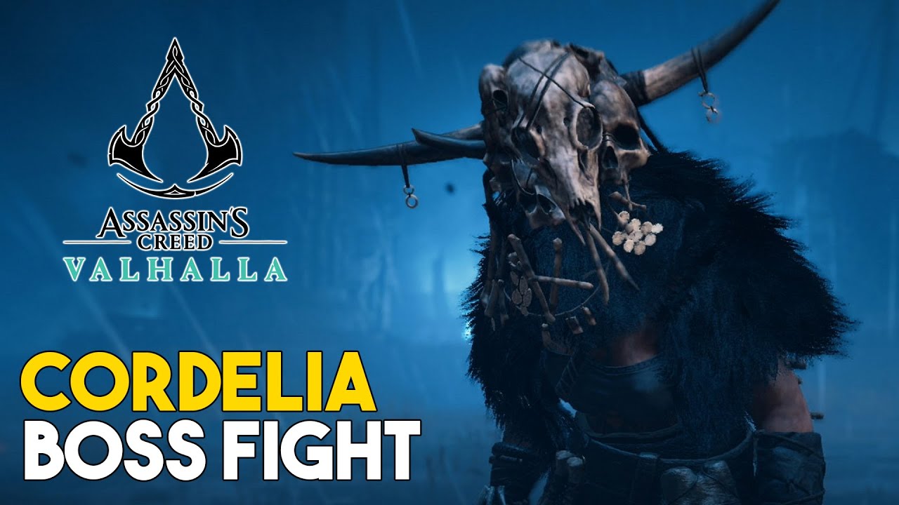 Assassins Creed Valhalla Cordelia Boss Fight (Daughter Of Lerion) - YouTube