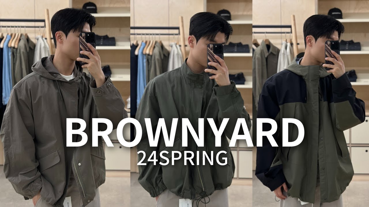 브라운야드 24SPRING 착용영상 ｜ BROWNYARD 24SS - YouTube
