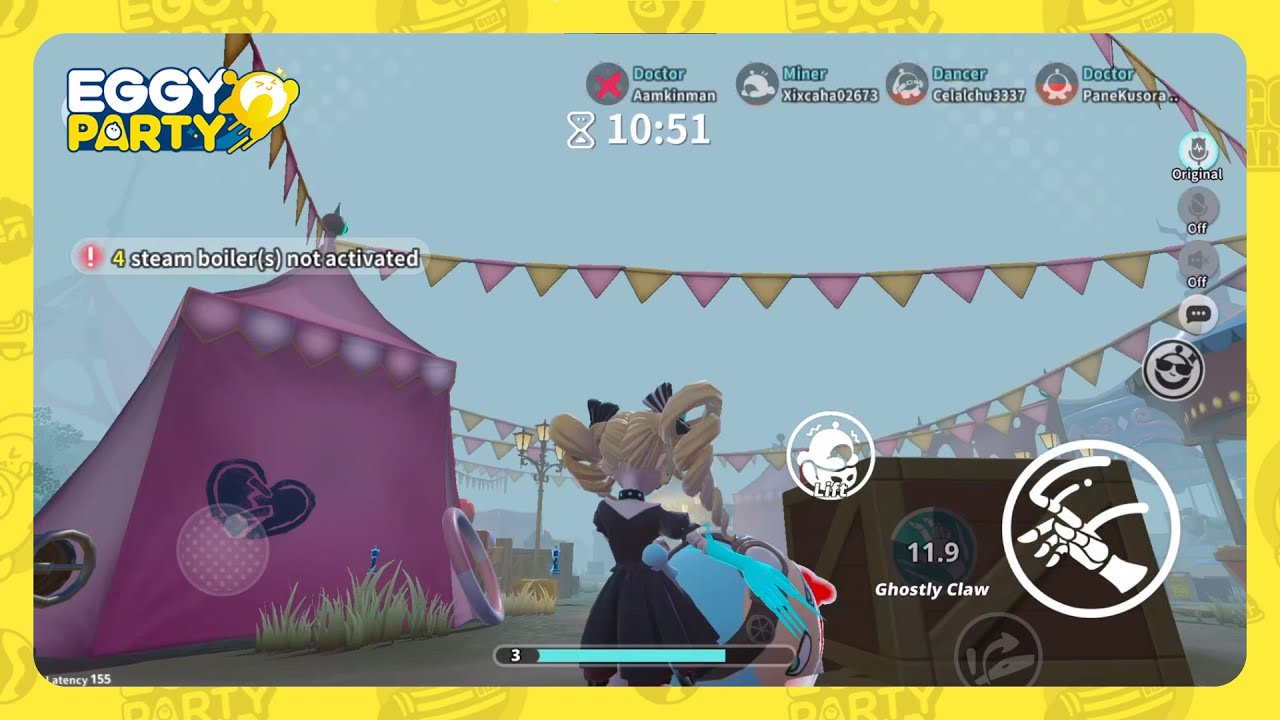 Eggy Party: Fright Night Escape - Mute Girl Gameplay Walkthrough - YouTube