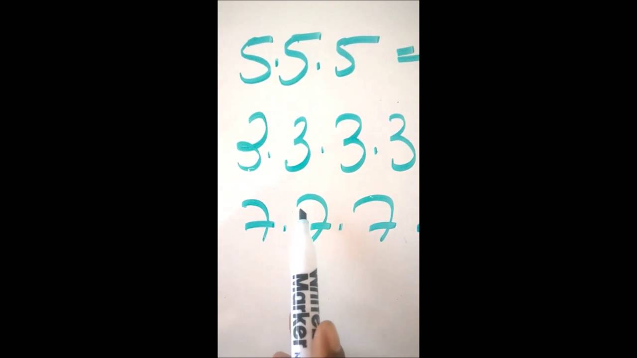 Potensform 7 9 - YouTube