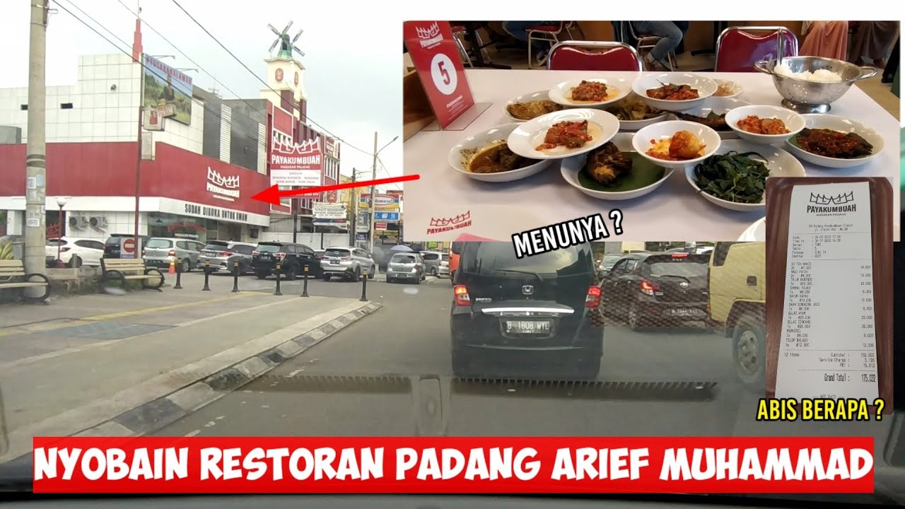 Nyobain restoran padang payakumbuah punya arief muhamad | total abis ...