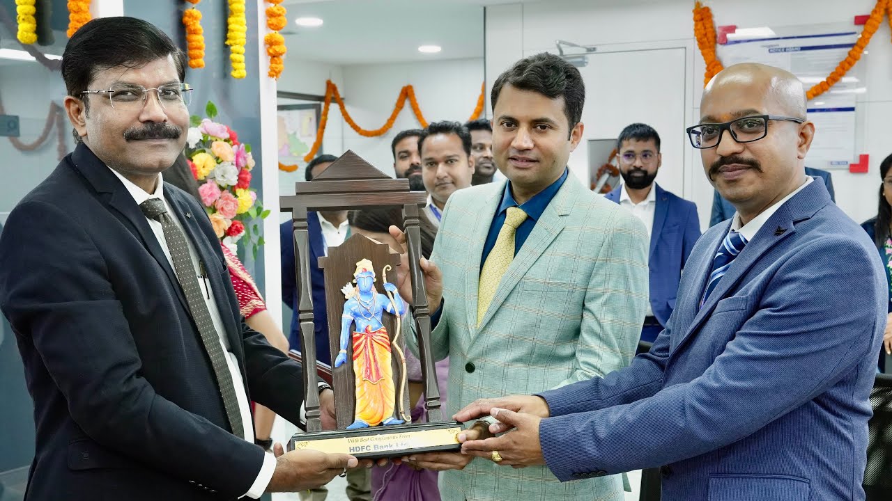 Hdfc bank Raigarh Branch relocation inauguration Event 5th Feb 2025 ...