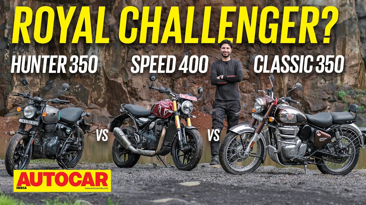 Triumph Speed 400 vs Royal Enfield Hunter 350 & Classic 350 - Royal ...