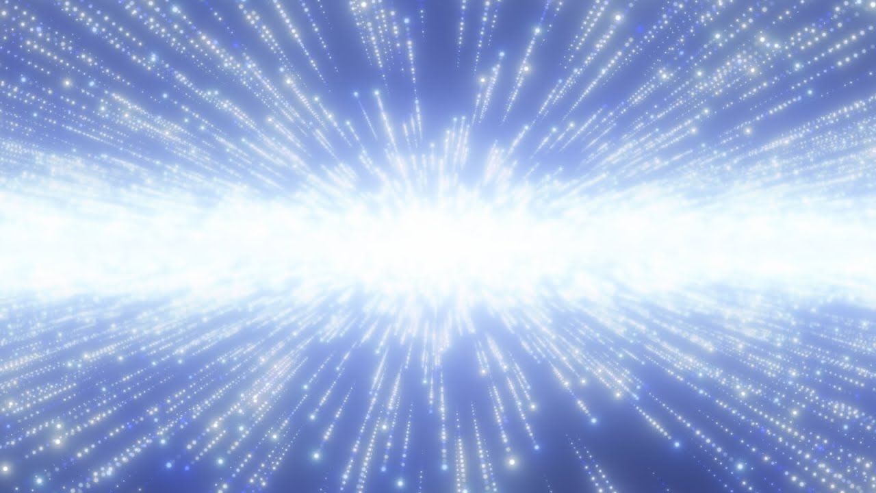 Abstract Shooting Stars Outer Space Fast Light Speed Dots Movement 4K ...