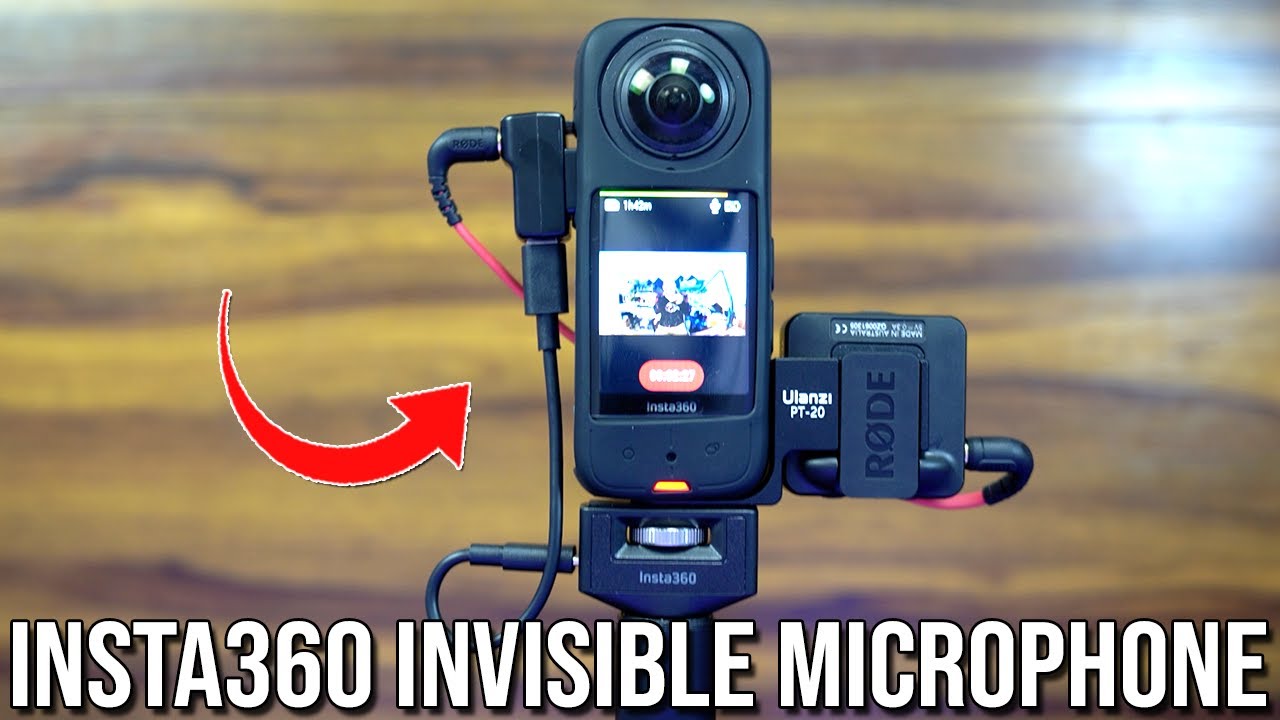 How To Set Up Insta360 X3 Invisible Mic - YouTube