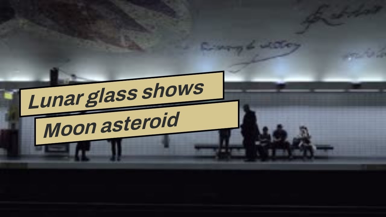 Lunar glass shows Moon asteroid impacts mirrored on Earth - YouTube