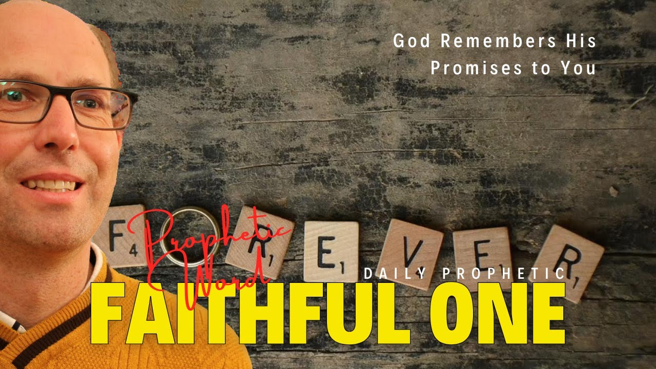 I remember my promises to you I am the faithful one - YouTube