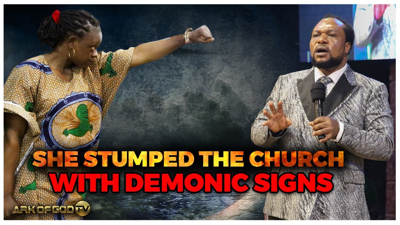 SHE STUMPED THE CHURCH WITH DEMONIC SIGNS - YouTube
