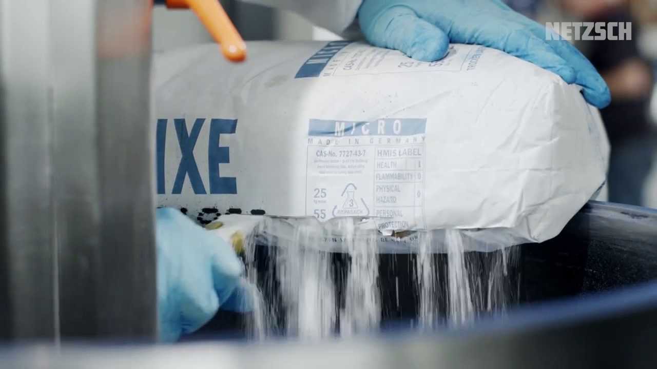 NETZSCH MasterMix varnish production with a double suction disc - YouTube