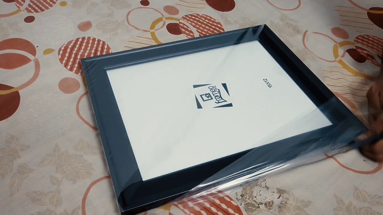 FRAMING A PENCIL PORTRAIT - YouTube