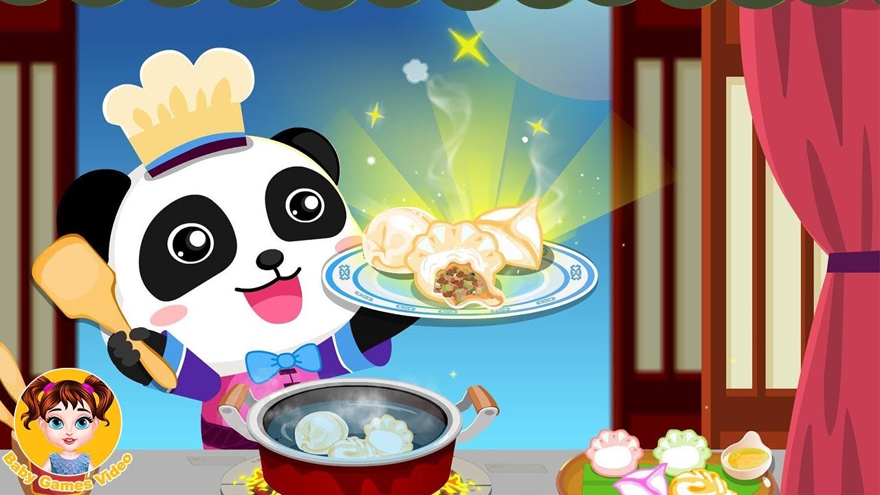 Little Panda Chinese Recipes - BabyBus Kids Games - Baby Games Videos ...