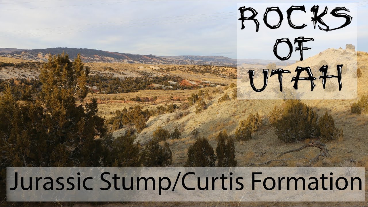 Jurassic Stump/Curtis Formation - The Rocks of Utah - YouTube