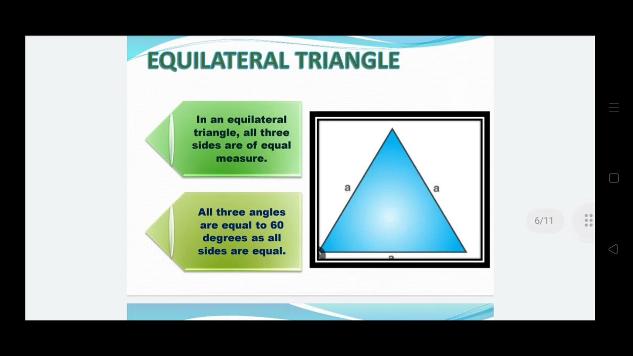 Traingle, types of triangle and it's properties..!! #maths - YouTube