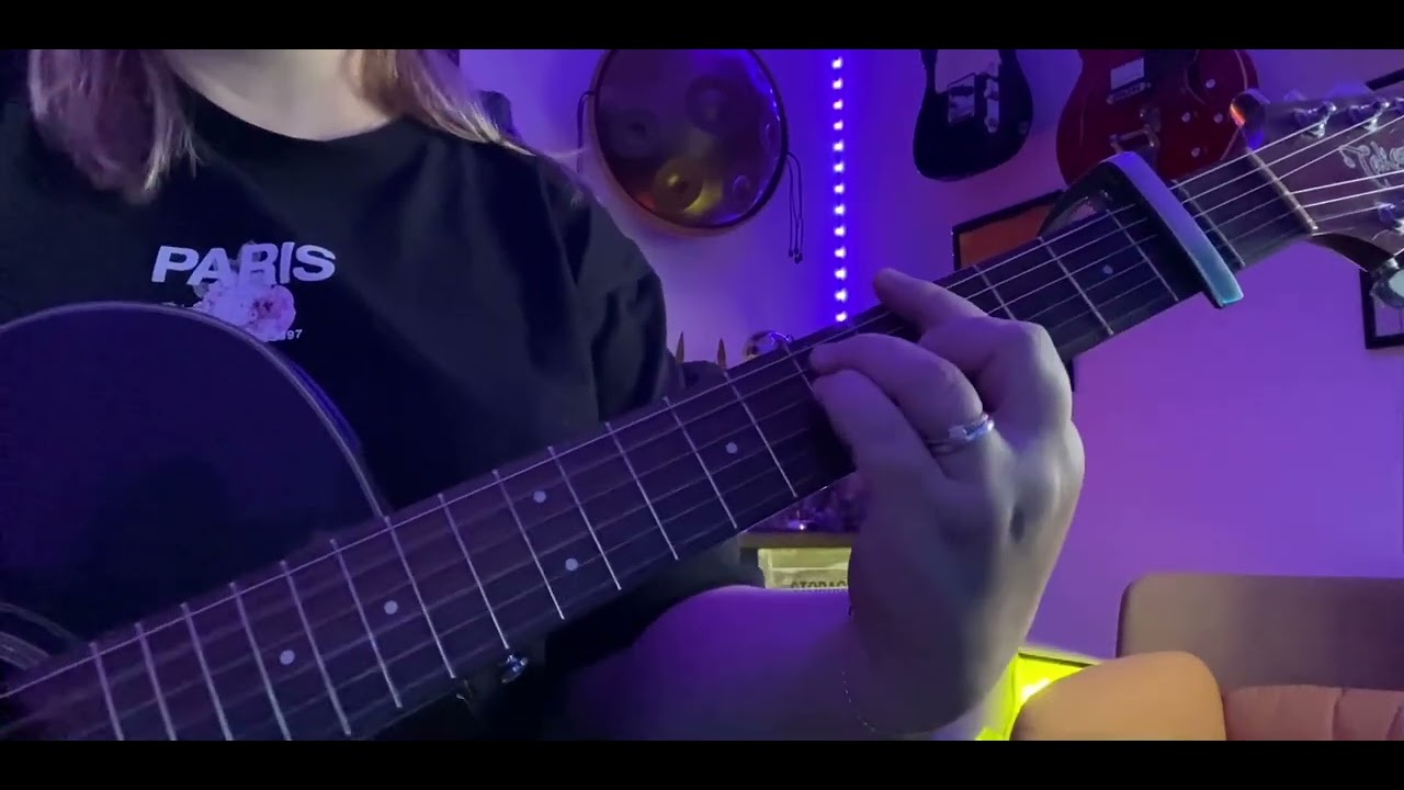 Ghost - Justin Bieber (acoustic cover guitar) - YouTube