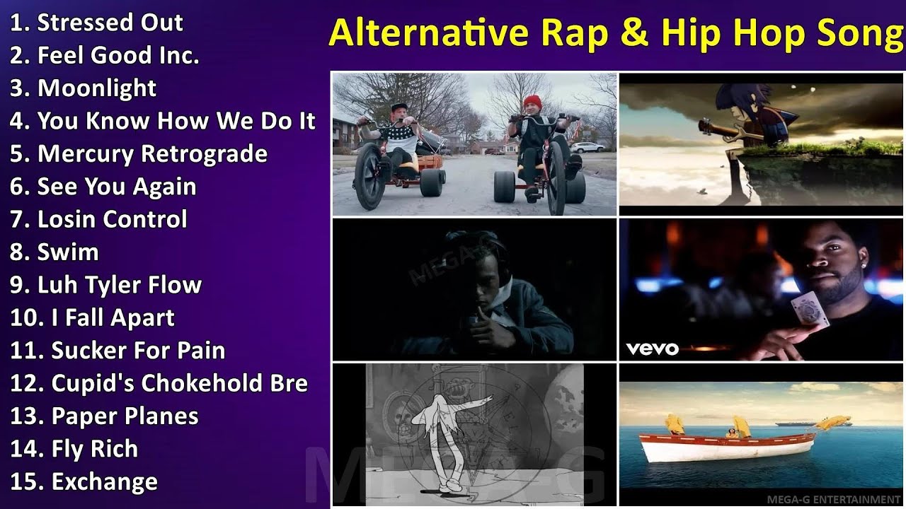 Alternative Rap & Hip Hop Songs Best Alternative Hip Hop Music Playlist ...