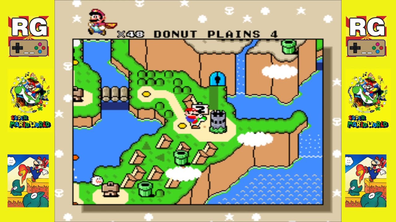 Donut Plains 4 - Super Mario World - YouTube