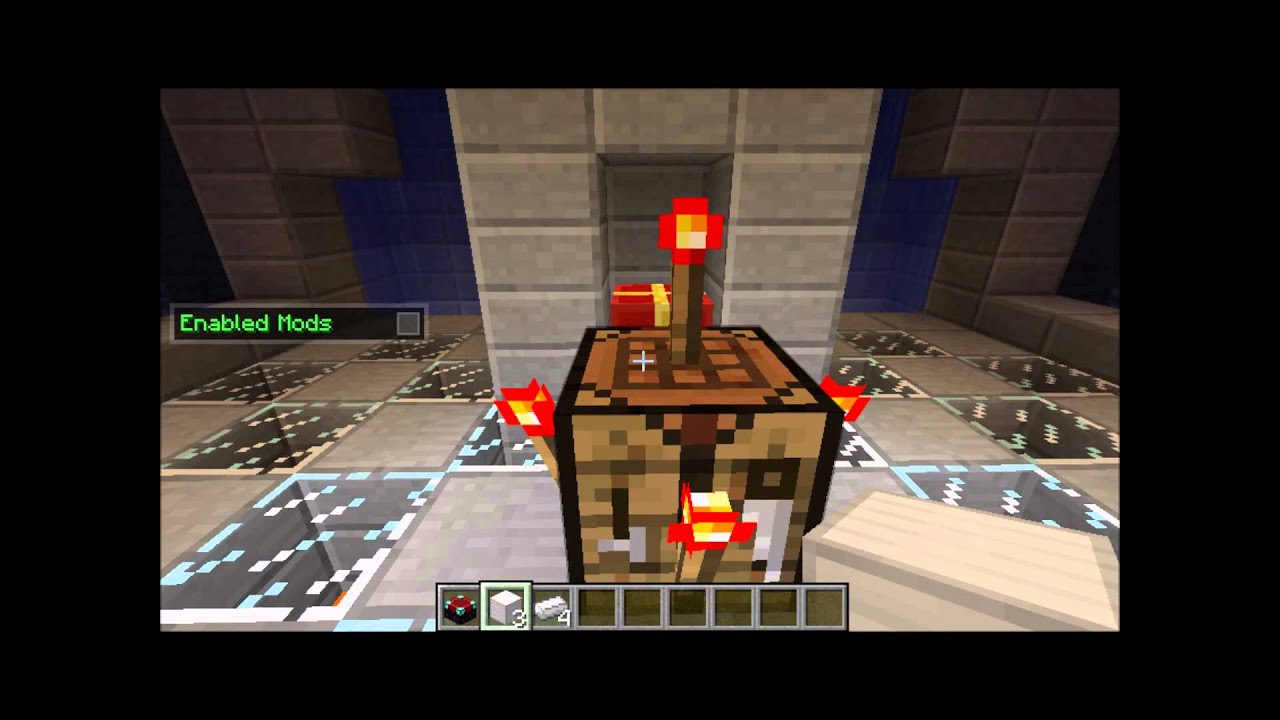 Minecraft - How to make an anvil and enchantment table Tutorial 1080p ...
