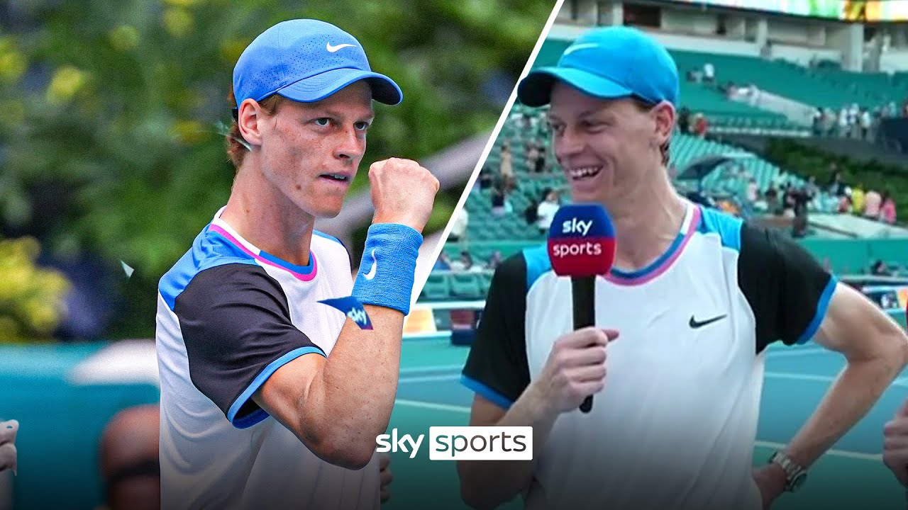 "I play with lenses" 👀 | How does Jannik Sinner hit the ball so HARD ...