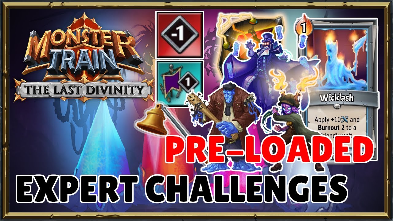 Expert Challenges: Pre-Loaded | Monster Train: The Last Divinity - YouTube