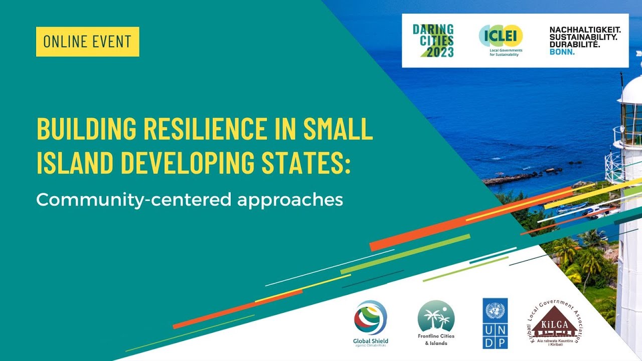 Building resilience in Small Island Developing States: Community ...