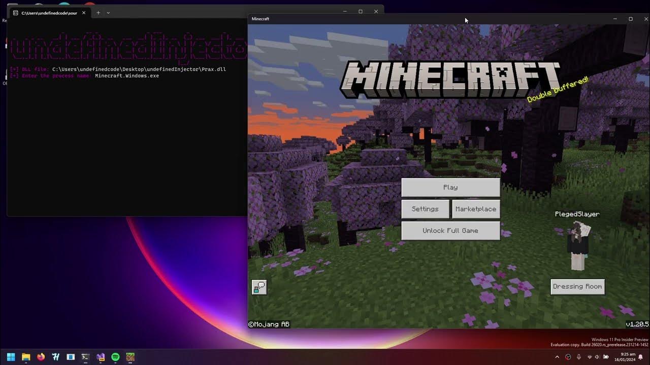 DLL Injector ( Injecting Minecraft with Prax Client - YouTube