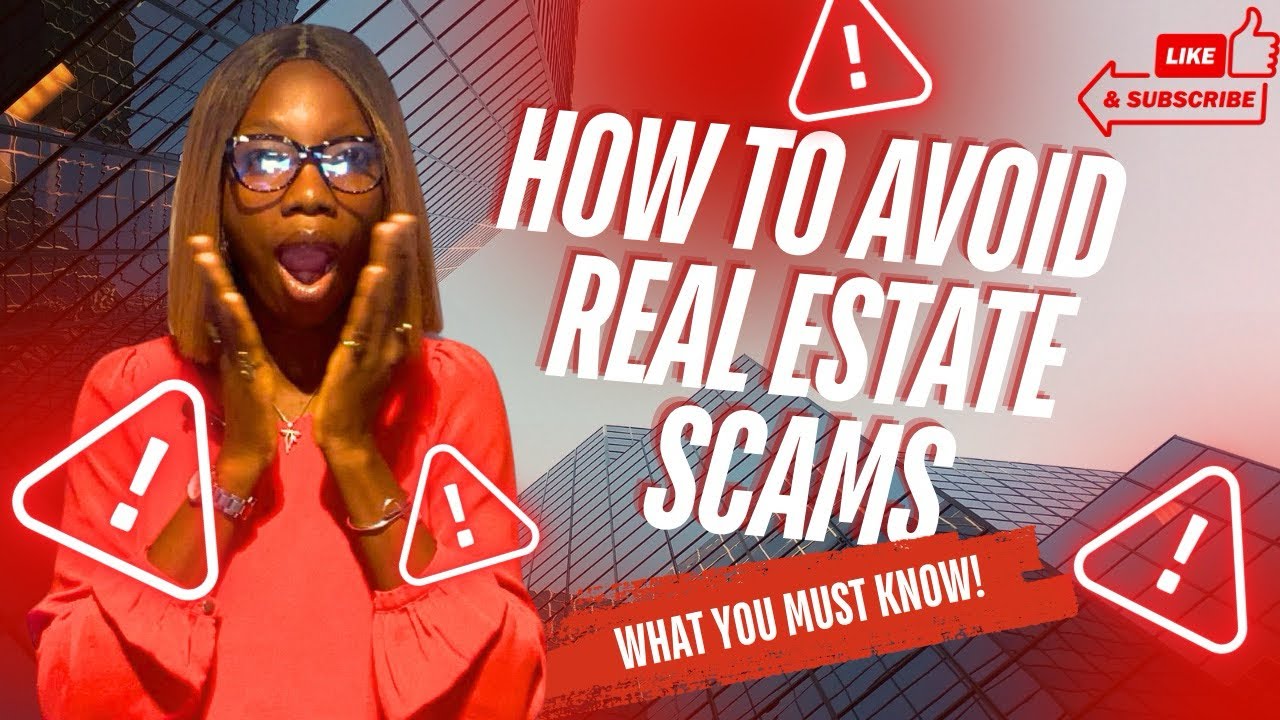 Do these things to avoid Real Estate scam - YouTube