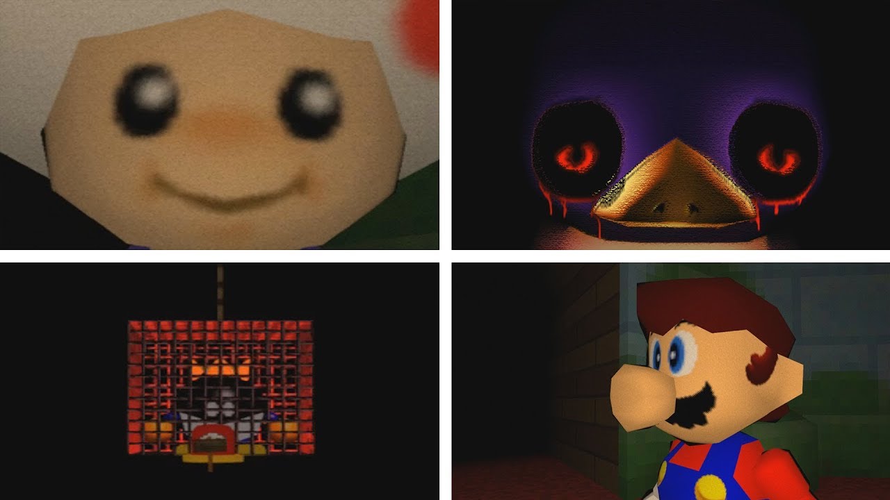 Very Creepy Unofficial Super Mario 64 Game - Super Mario 64 but ...