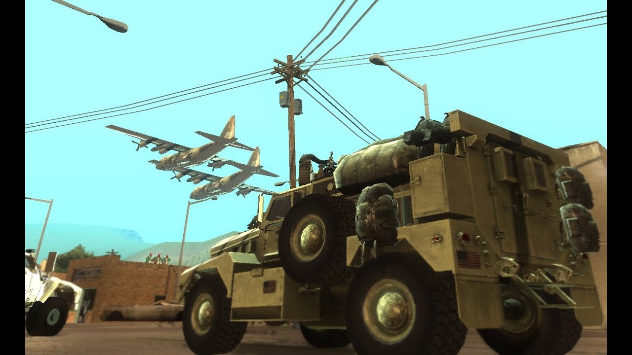 GTA SA Cougar MRAP 4X4 (MOD) HD Gameplay - YouTube