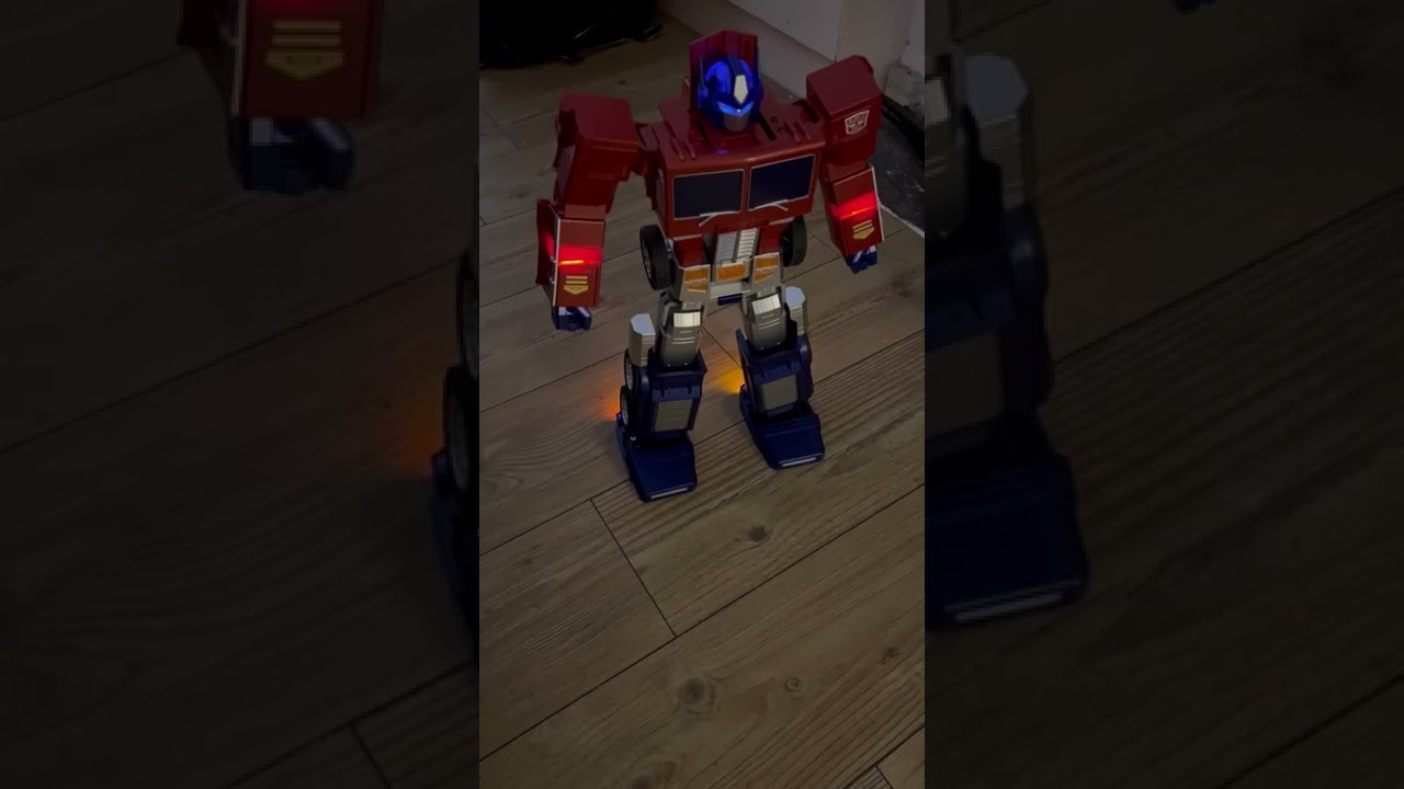 Hey, Optimus Prime, Transform (Voice Activated Optimus Prime) #shorts ...