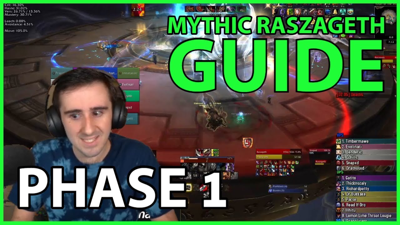 Raszageth Mythic Phase 1 Guide - YouTube