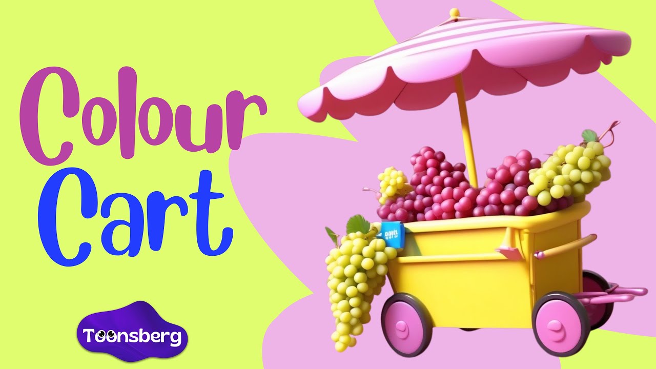 Colour Cart: Learn fruits and colors - YouTube