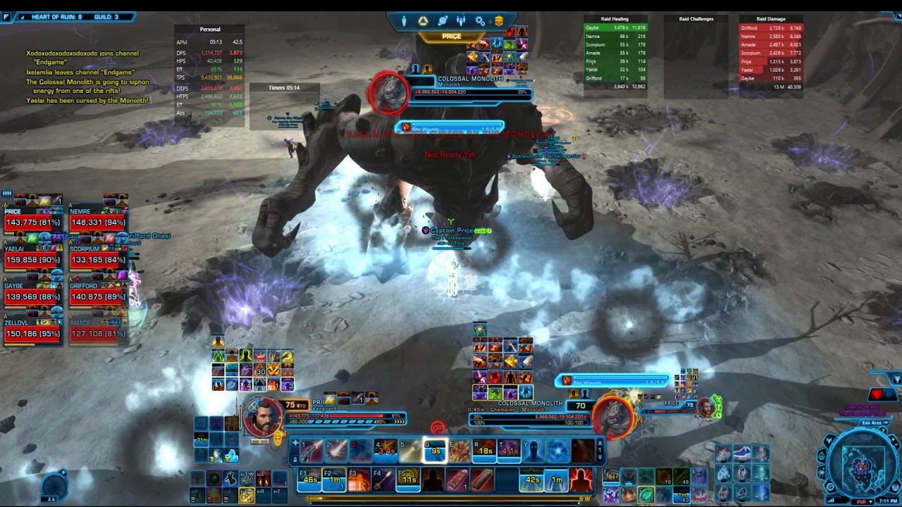 [SWTOR 6.1] Veteran Monolith - Vanguard Tank - YouTube