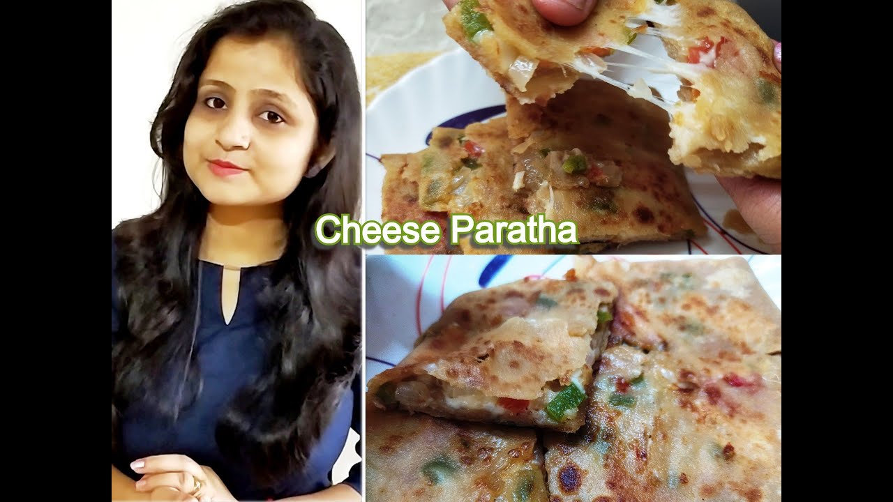 Cheese Paratha Recipe | Stuffed Paratha for Instant Breakfast | Pizza ...