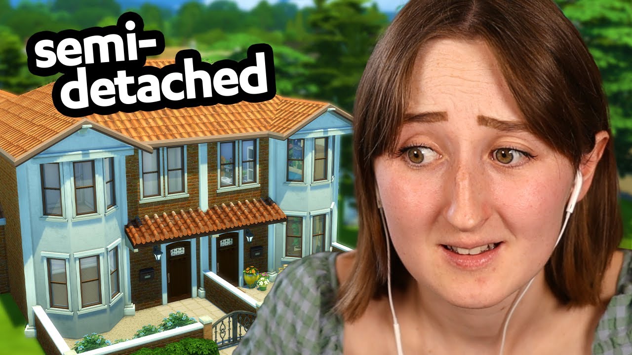 i tried building a *realistic* british house in the sims - YouTube