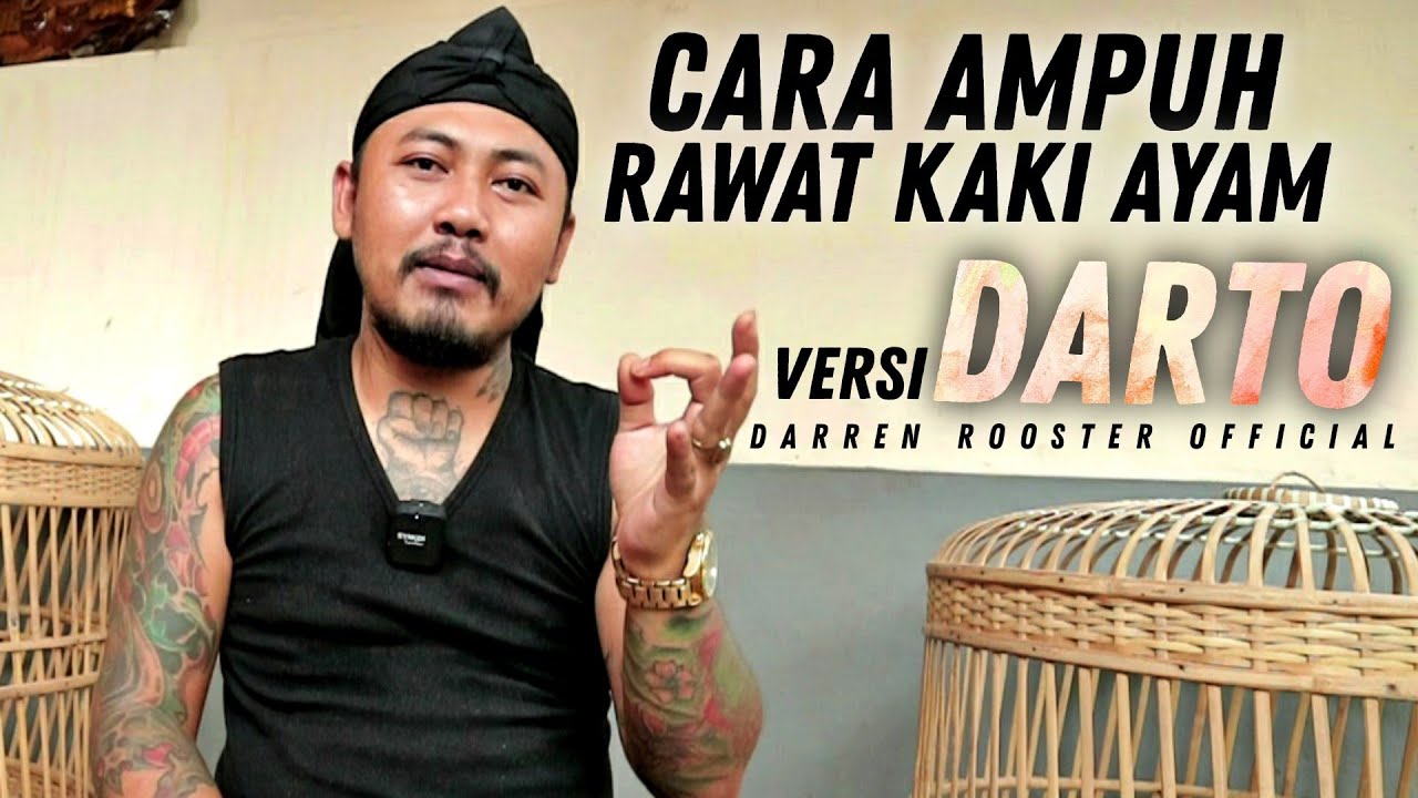 NIH CARA BIKIN KAKI 44Y4M JADI BAGUS , versi DARREN ROOSTER - YouTube