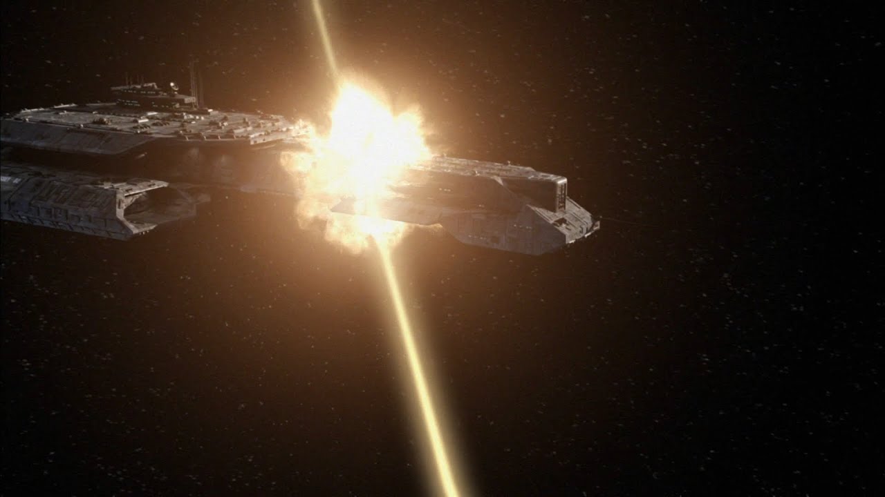 All Space/ Space Battle Scenes From Stargate SG-1 S10E20 "Undending ...
