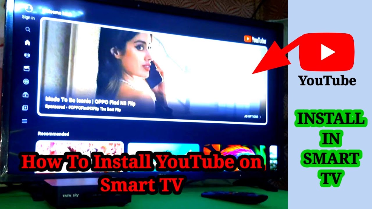 How To Install YouTube on Smart TV 2023 | स्मार्ट टीवी पर यूट्यूब कैसे ...
