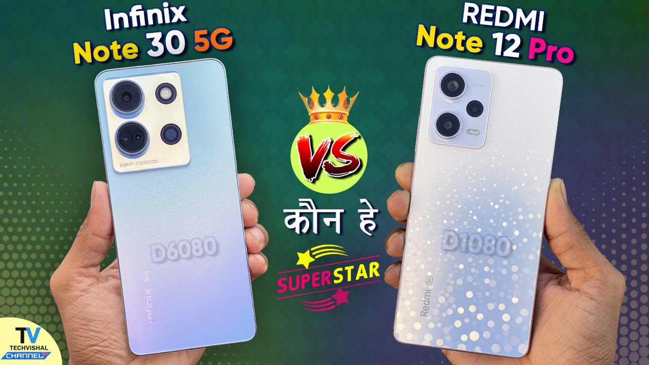 Infinix Note 30 5g vs Redmi Note 12 Pro Camera Test, Speed Test Which ...