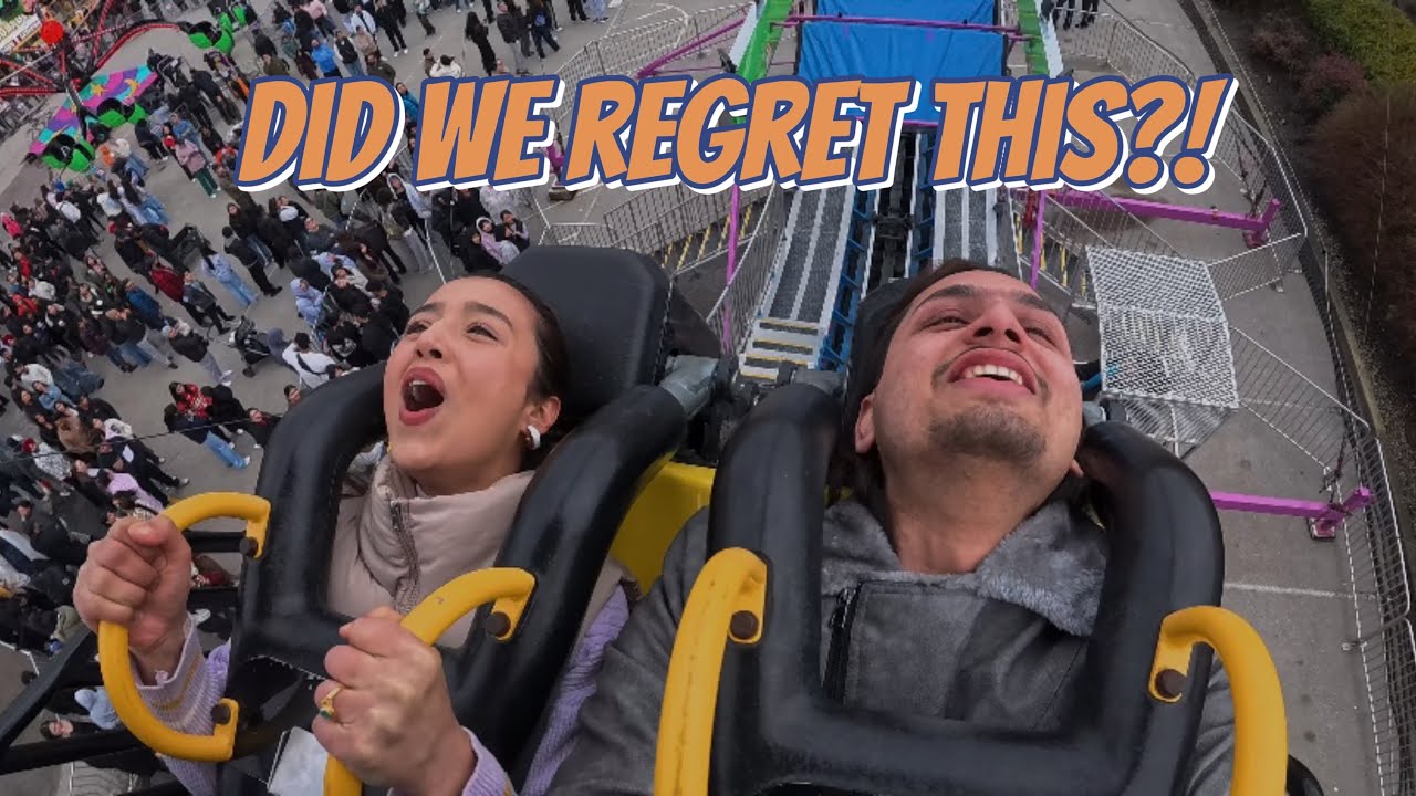 Almost Lost It on This INSANE Carnival Ride! | Surrey BC - YouTube