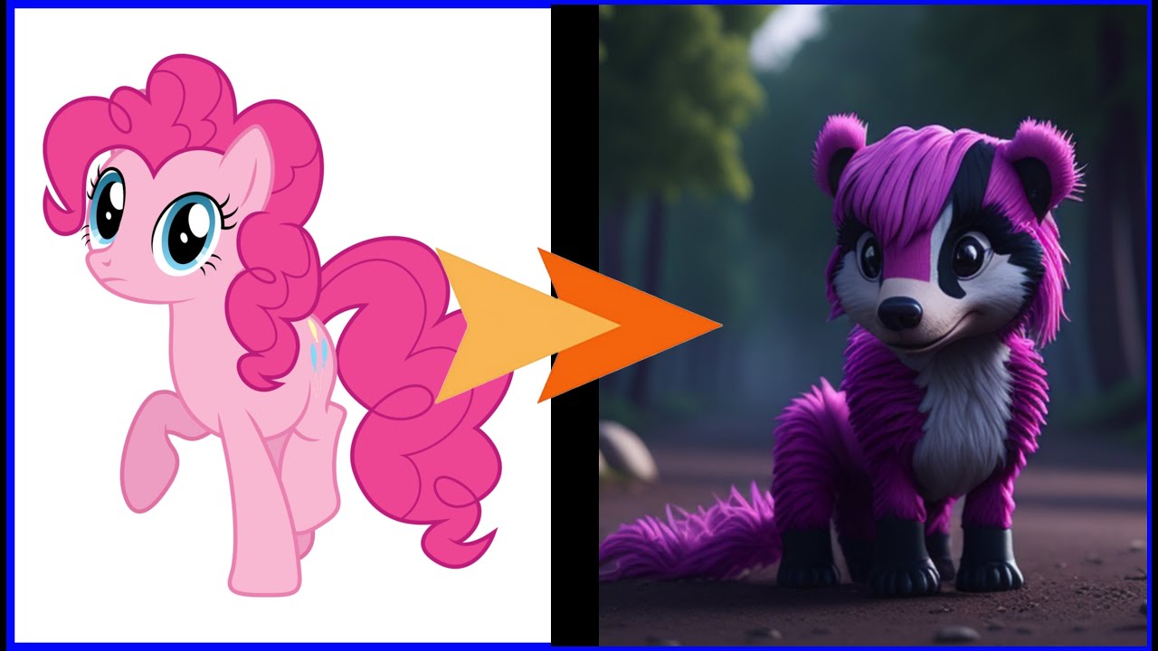 PONY🦄 as BADGER 🦡 - YouTube