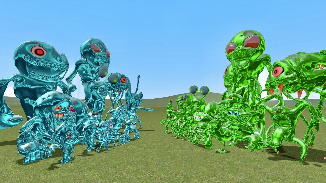 DIAMOND GARTEN OF BAN BAN vs EMERALD GARTEN OF BAN BAN In Garry's Mod ...