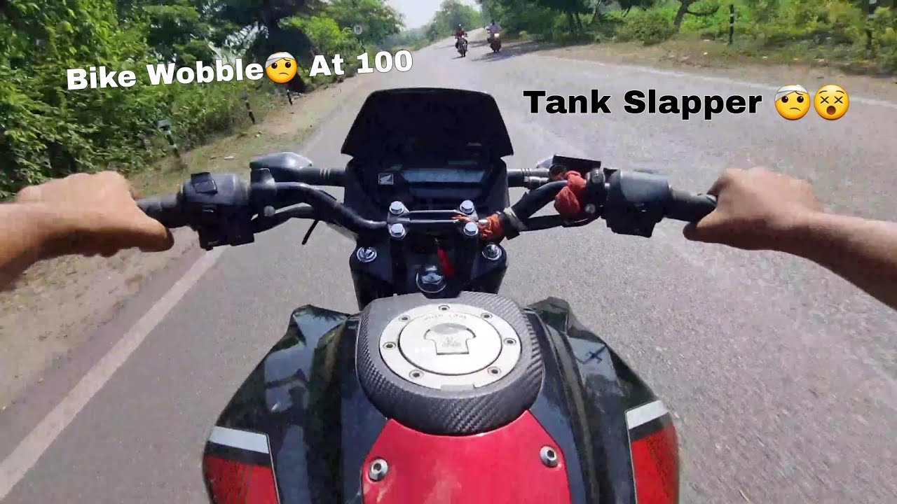 Tank Slapper at 100 Speed While Cornering🤕 |Speed Wobble|#speed #crash ...
