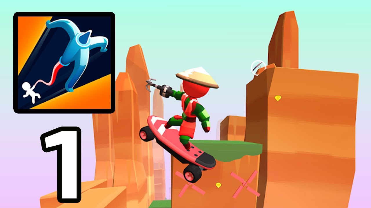 Swing Loops - Gameplay Part 1 (Android,IOS) - YouTube