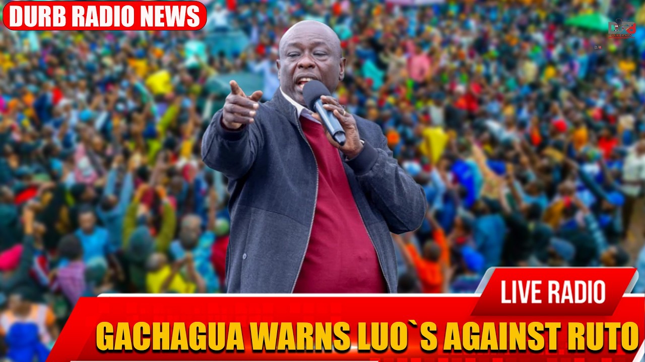 GACHAGUA WARNS THE LUO COMMUNITY AGAINST PRESIDENT RUTO #seo #podcast # ...