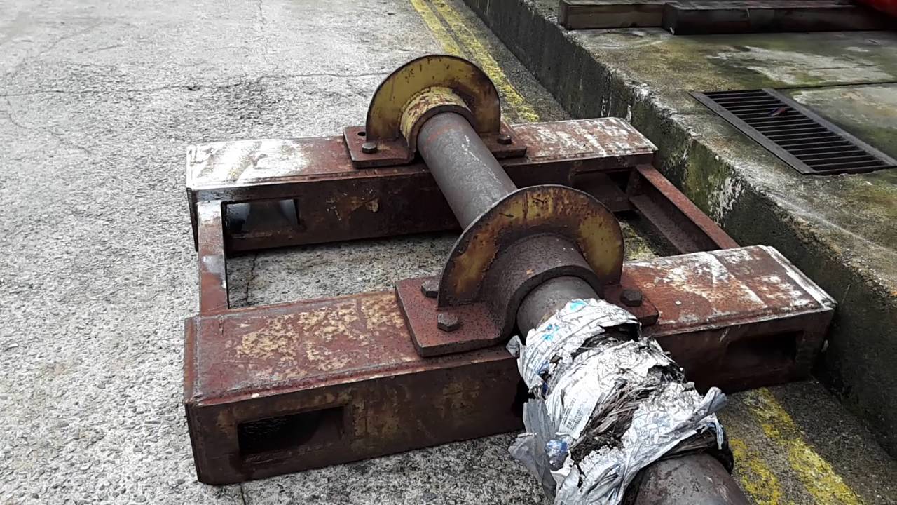 Loose Ductile Iron Pipes Nested In 20Ft Container - YouTube