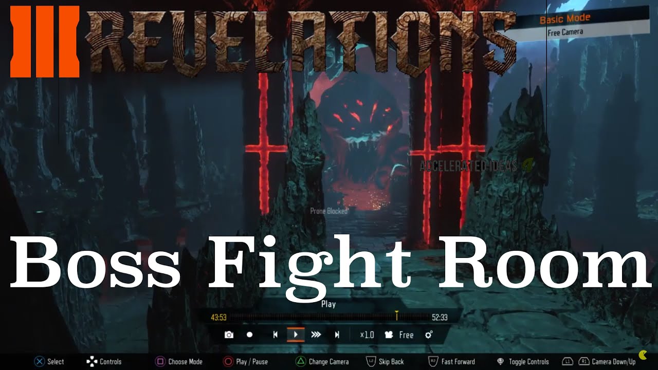 REVELATIONS BOSS FIGHT ROOM BLACK OPS 3 Theater Mode (WARNING SPOILERS ...