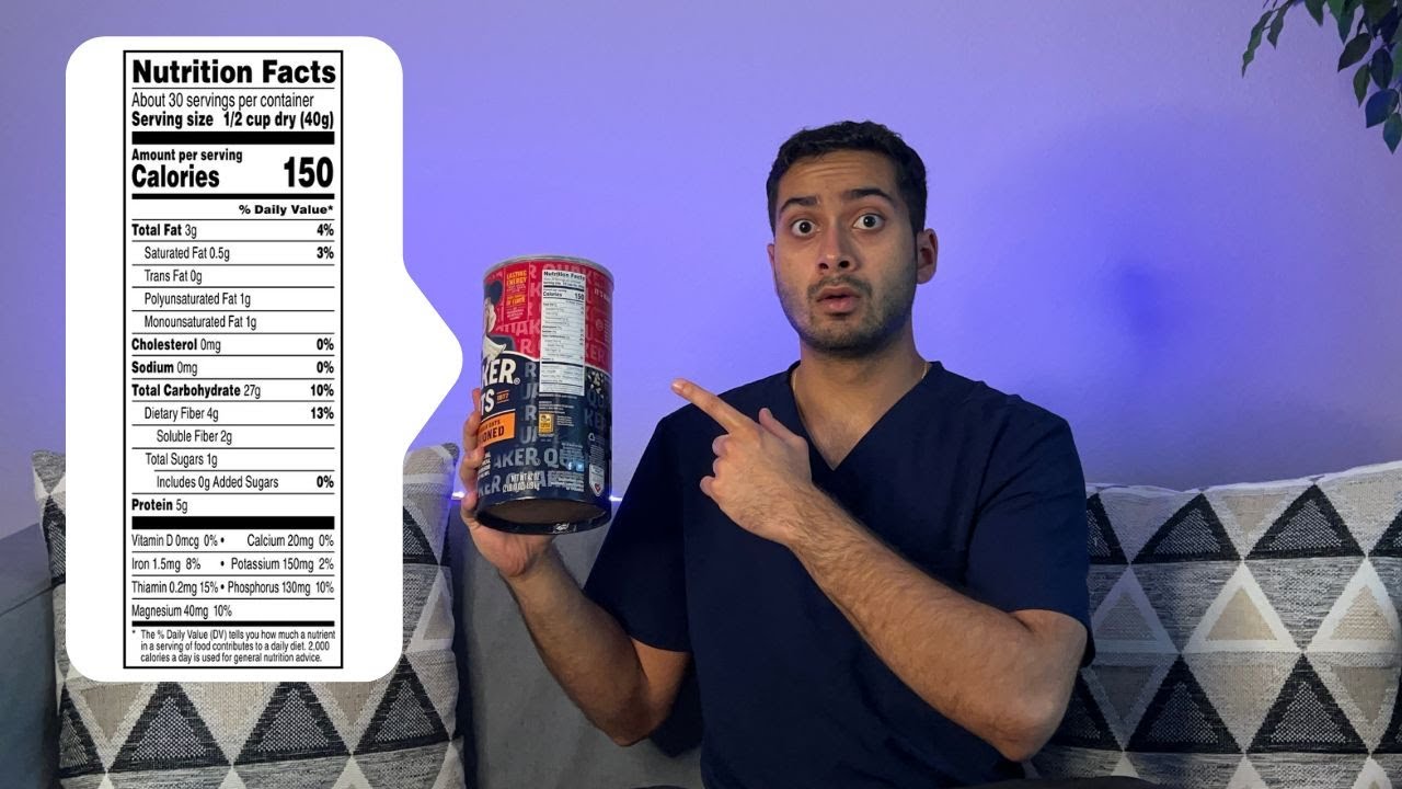 Cracking the Code: How to Read NUTRITION LABELS - YouTube