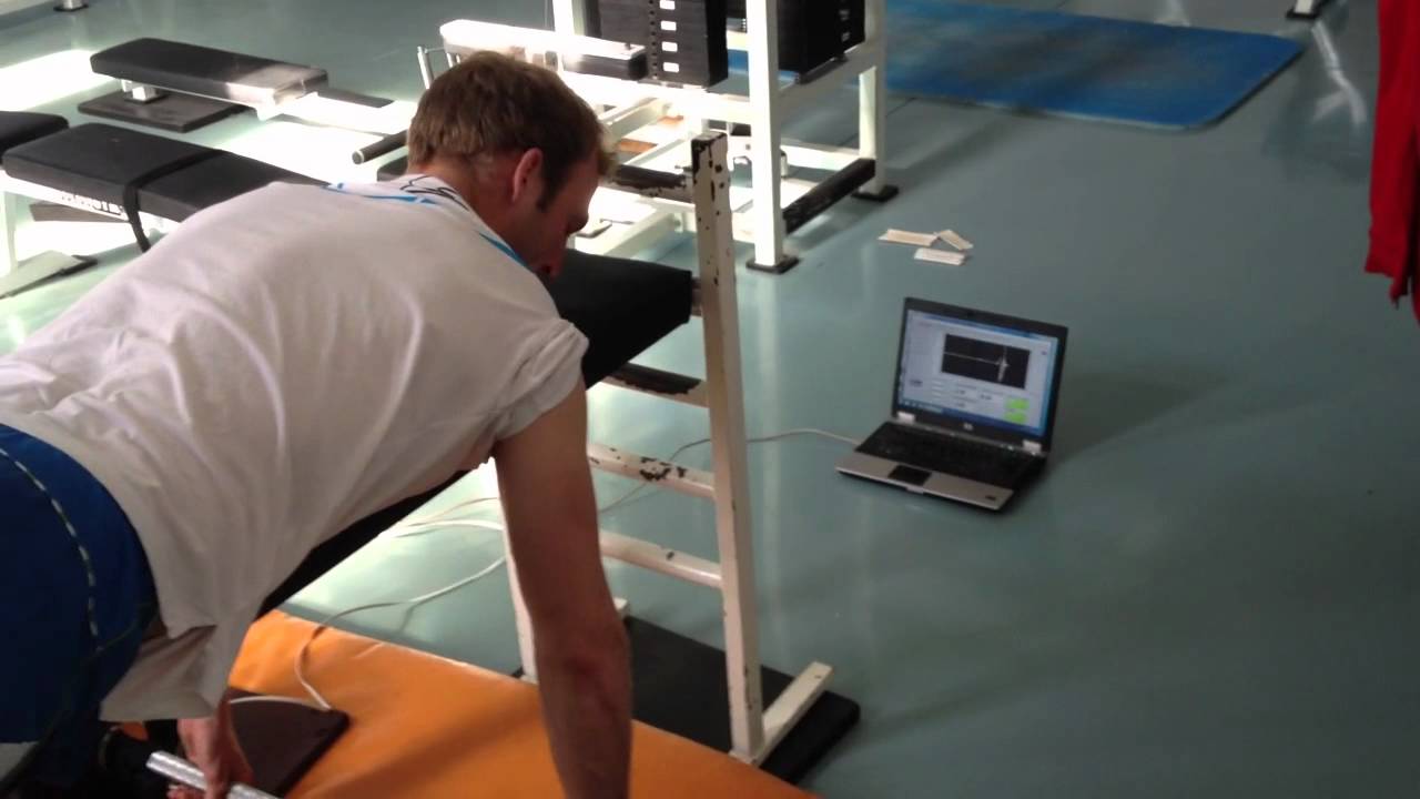 Workout with accelerometer - YouTube