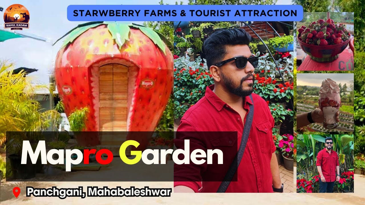 Mapro Garden Mahabaleshwar - Strawberry Farm & Tourist Spot | Panchgani ...