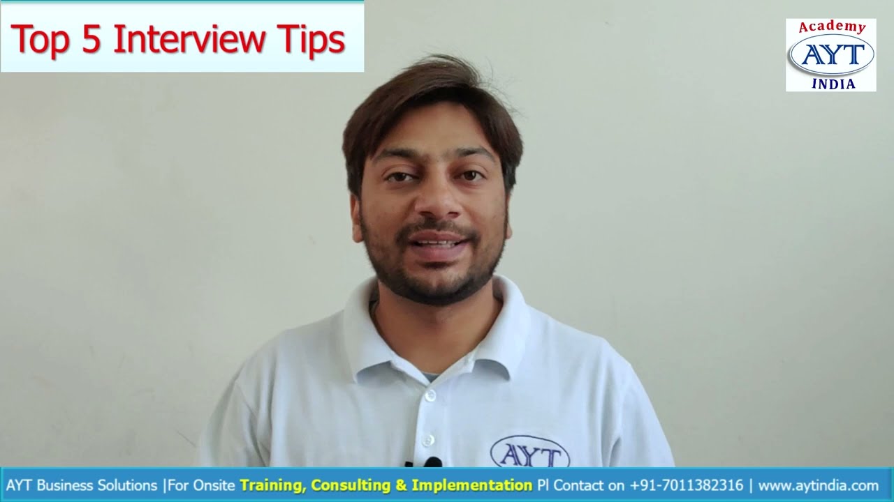 Top 5 Interview Tips Short Video (Hindi) @AYT India Academy Never Do ...
